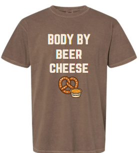 PRE-ORDER: Body by Beer Cheese Tee | Hamilton Brooks Design