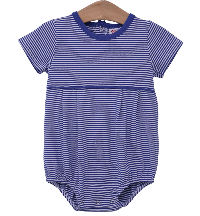 Lucas Bubble Royal Blue Stripe | Hamilton Brooks Design