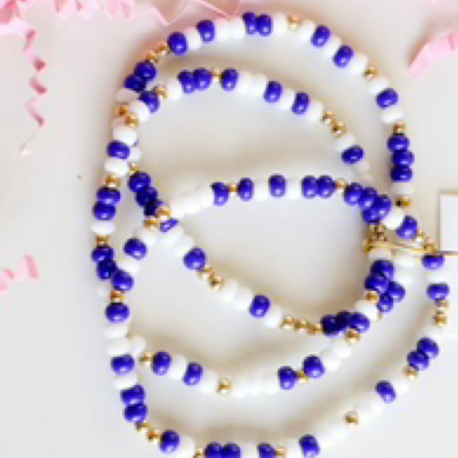 Blue and White Sprinkle | Hamilton Brooks Design